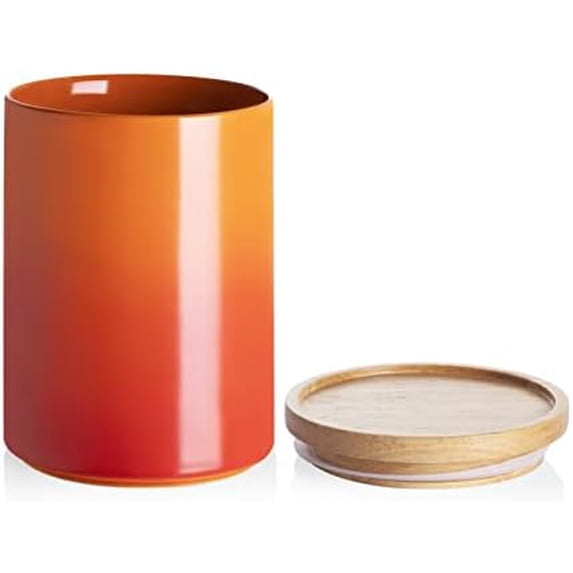 Ceramic Food Storage Jar, Stackable Kitchen Canisters, Containers with ...