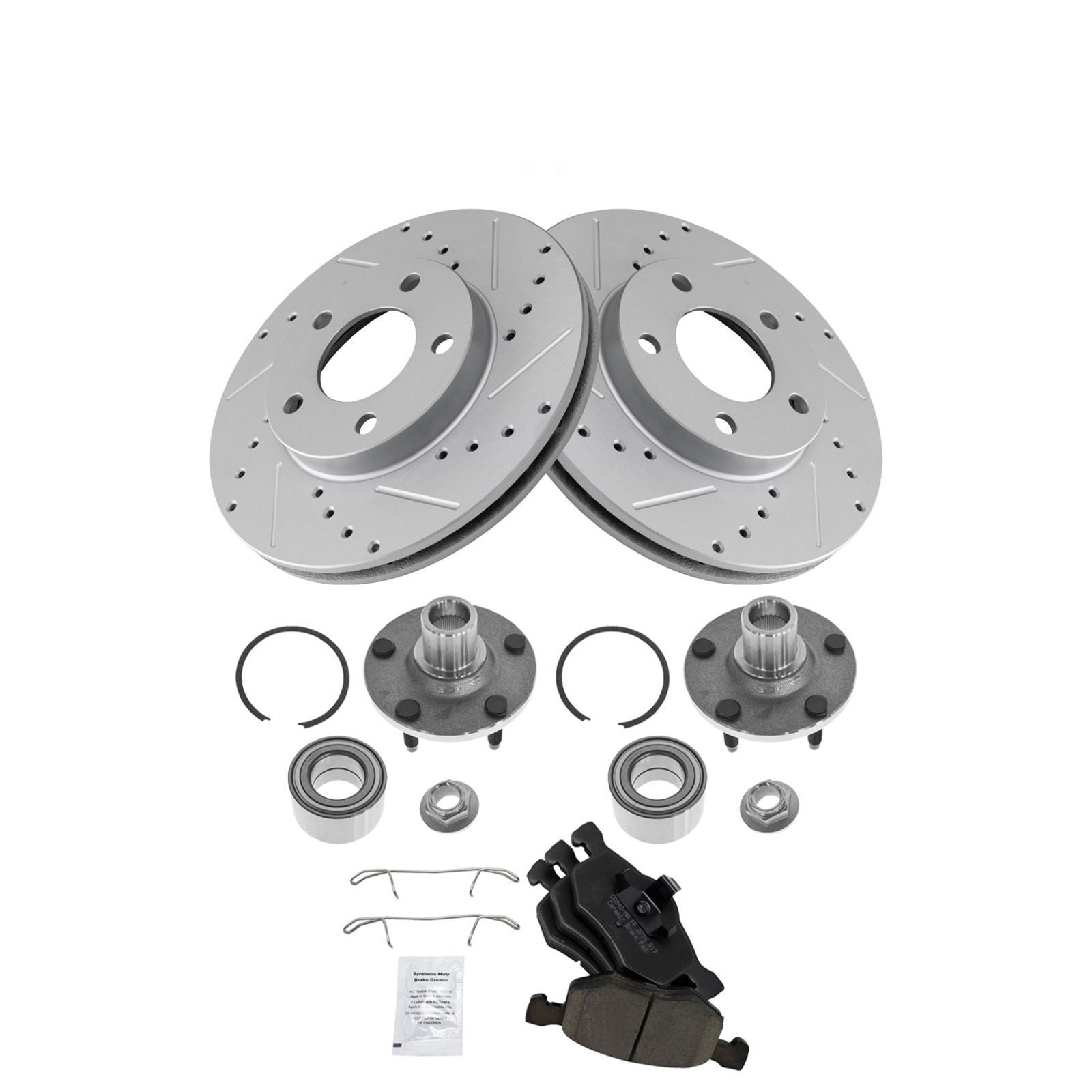 Ceramic Front Disc Brake Kit for 2001-2007 for Ford for Escape/for ...