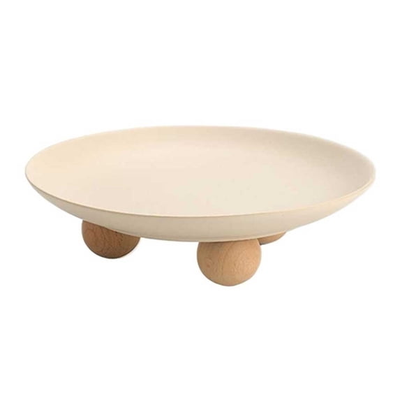 Ceramic Fruit Bowl, Tripod Base , Circular , Modern Home Decoration ...