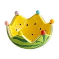 Ceramic Fruit Plate and Fork Set, Living Room Coffee Table Fruit Picked ...