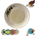 Ceramic Garlic Ginger Grater Plate Multipurpose for Fruits Vegetables ...