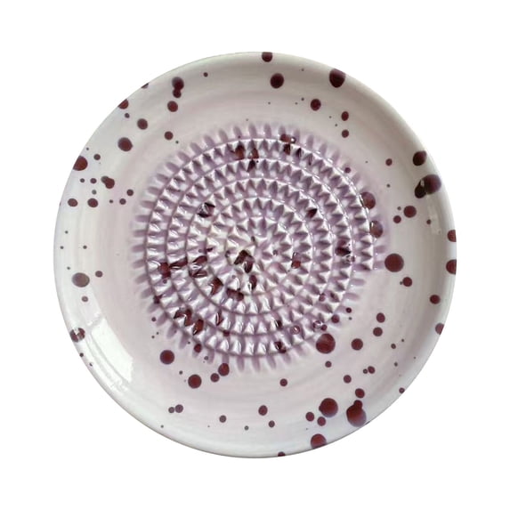 Ceramic Garlic Grater Plate,Handcrafted Ginger Grater Plate,Modern ...