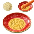Ceramic Garlic Grater Plate, Manual Ceramic Garlic Grater, Round Garlic ...