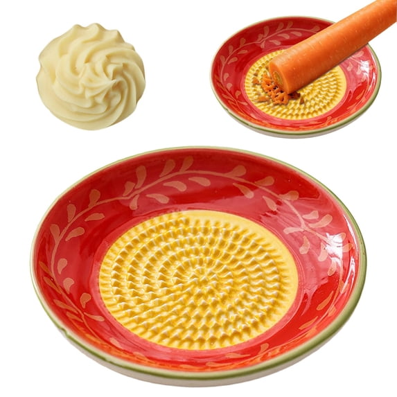 Ceramic Garlic Masher and Grinder - Manual Garlic Press Mortar for ...
