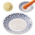 Ceramic Garlic Mortar and Pestle Set, Manual Garlic Masher Bowl for ...