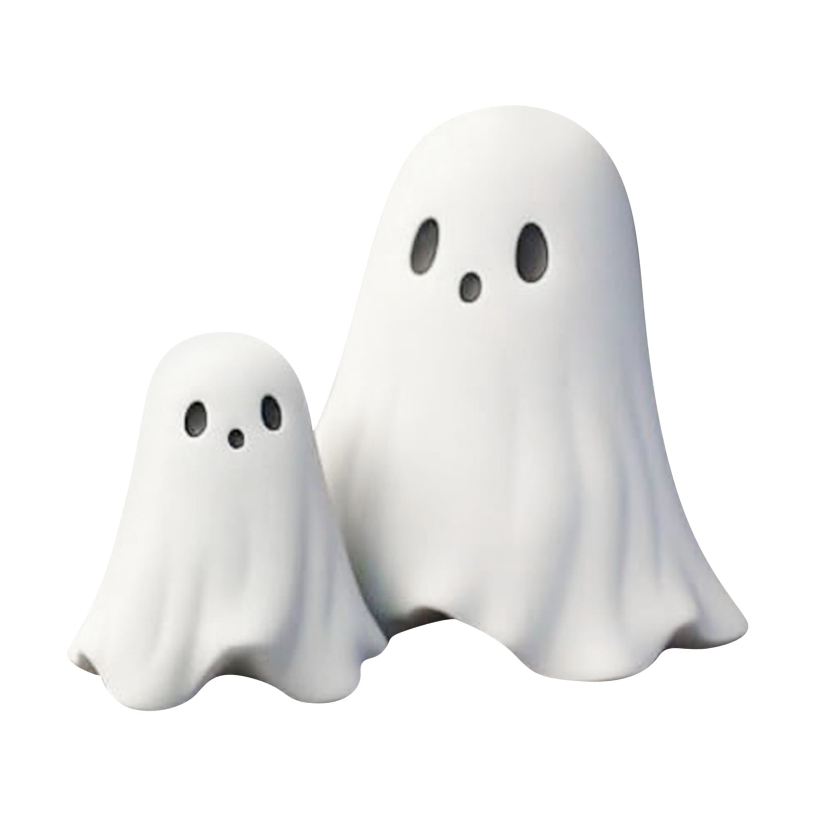 Ceramic Ghost Halloween Decor - Cute Indoor Spooky Decorations, Porch ...
