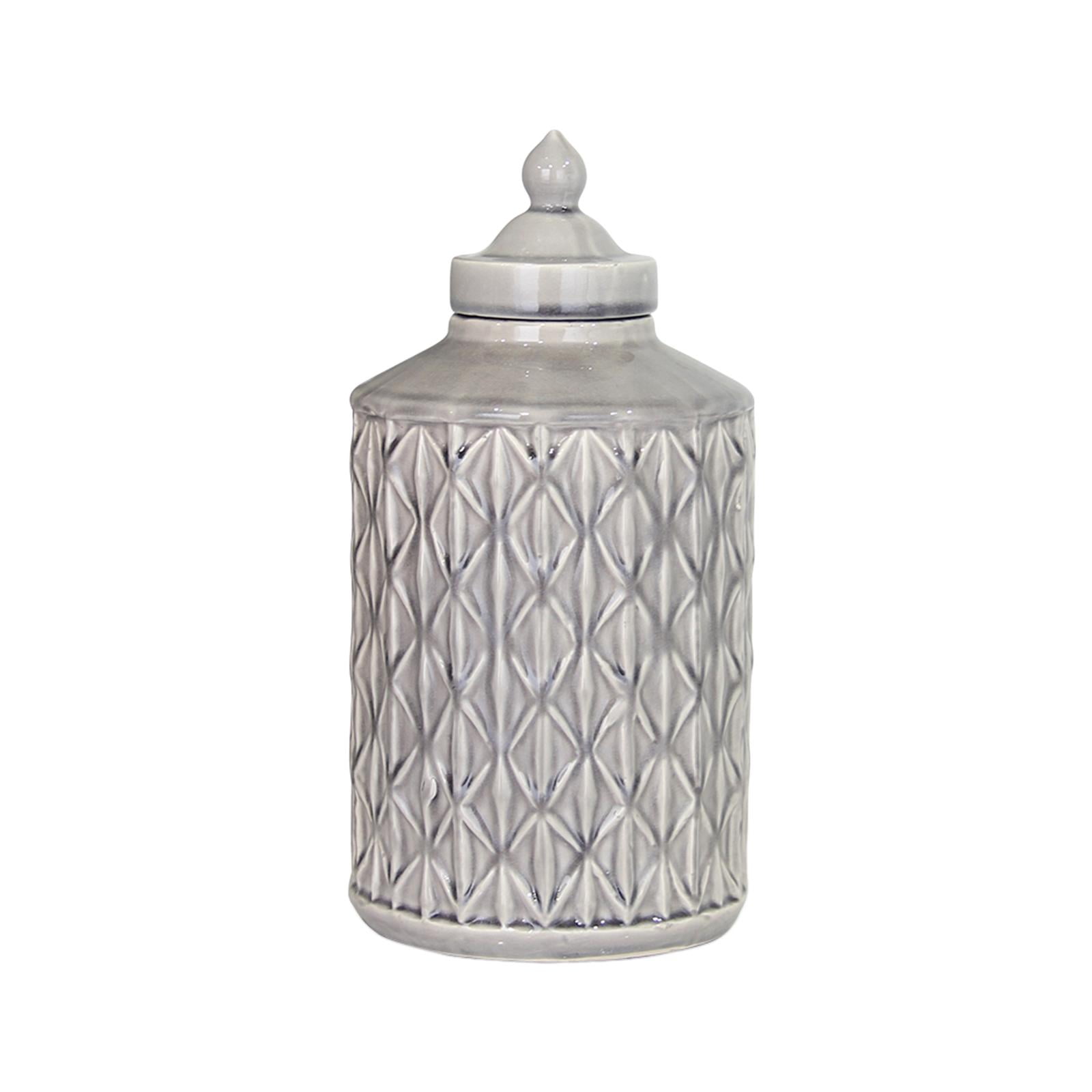 Ceramic Ginger Jar Decorative Flower Vase Canister Container Modern ...