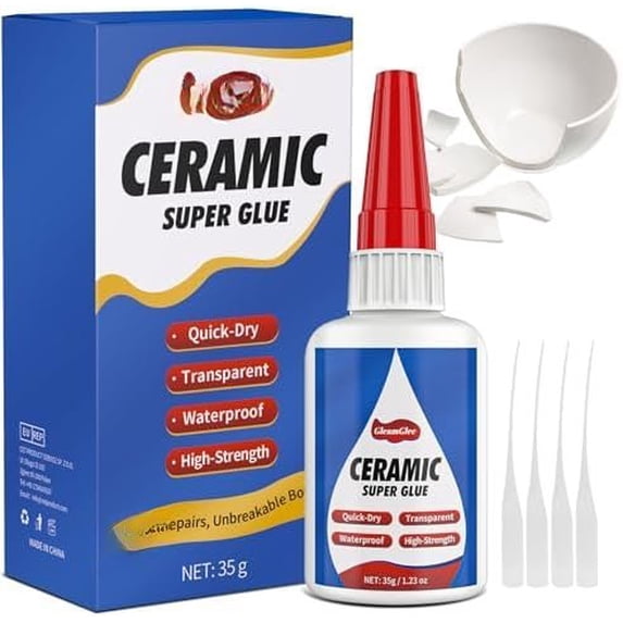 Ceramic Glue, Glue for Ceramic, Porcelain, Pottery and Repair ...
