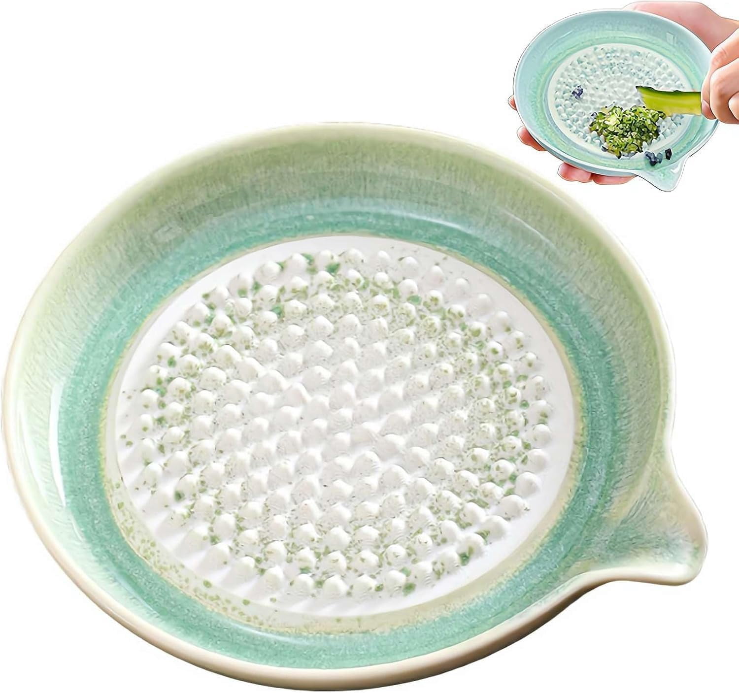 Ceramic Grater Plate - Gradient Handcrafted Ginger Grater for Chocolate ...