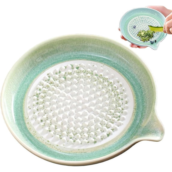 Ceramic Grater Plate - Gradient Handcrafted Ginger Grater for Chocolate ...