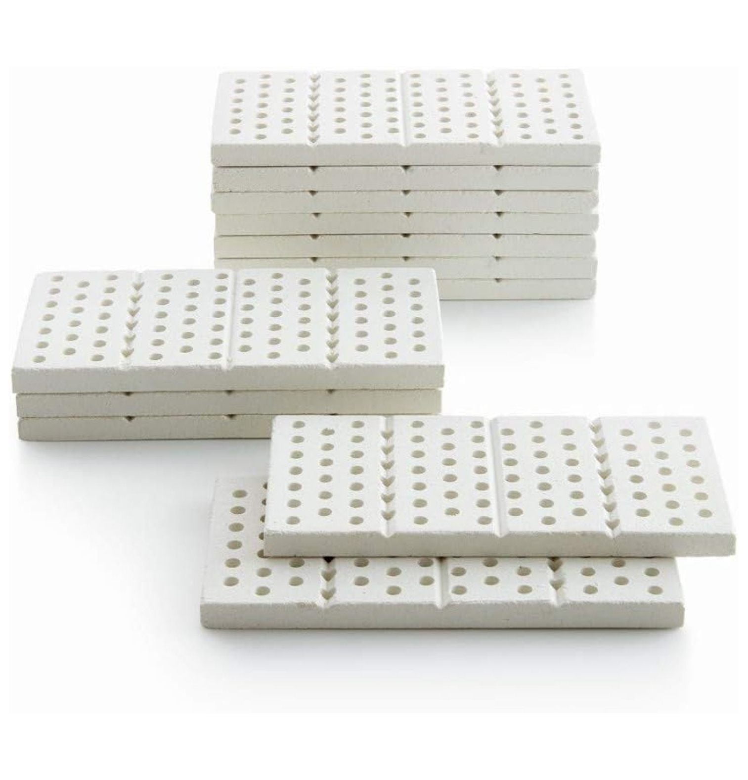 Ceramic Grill Tile Kit Upgrade to Radiant Heat Compatible with Any Gas ...