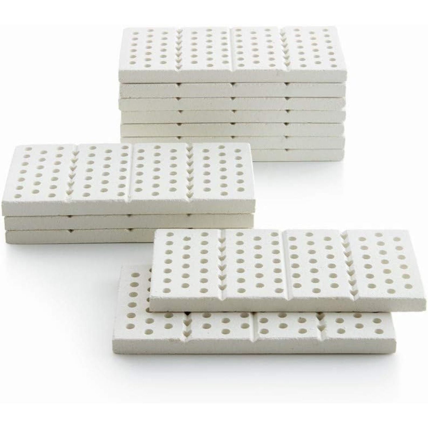 Ceramic Grill Tile Kit Upgrade to Radiant Heat Compatible with Any Gas ...