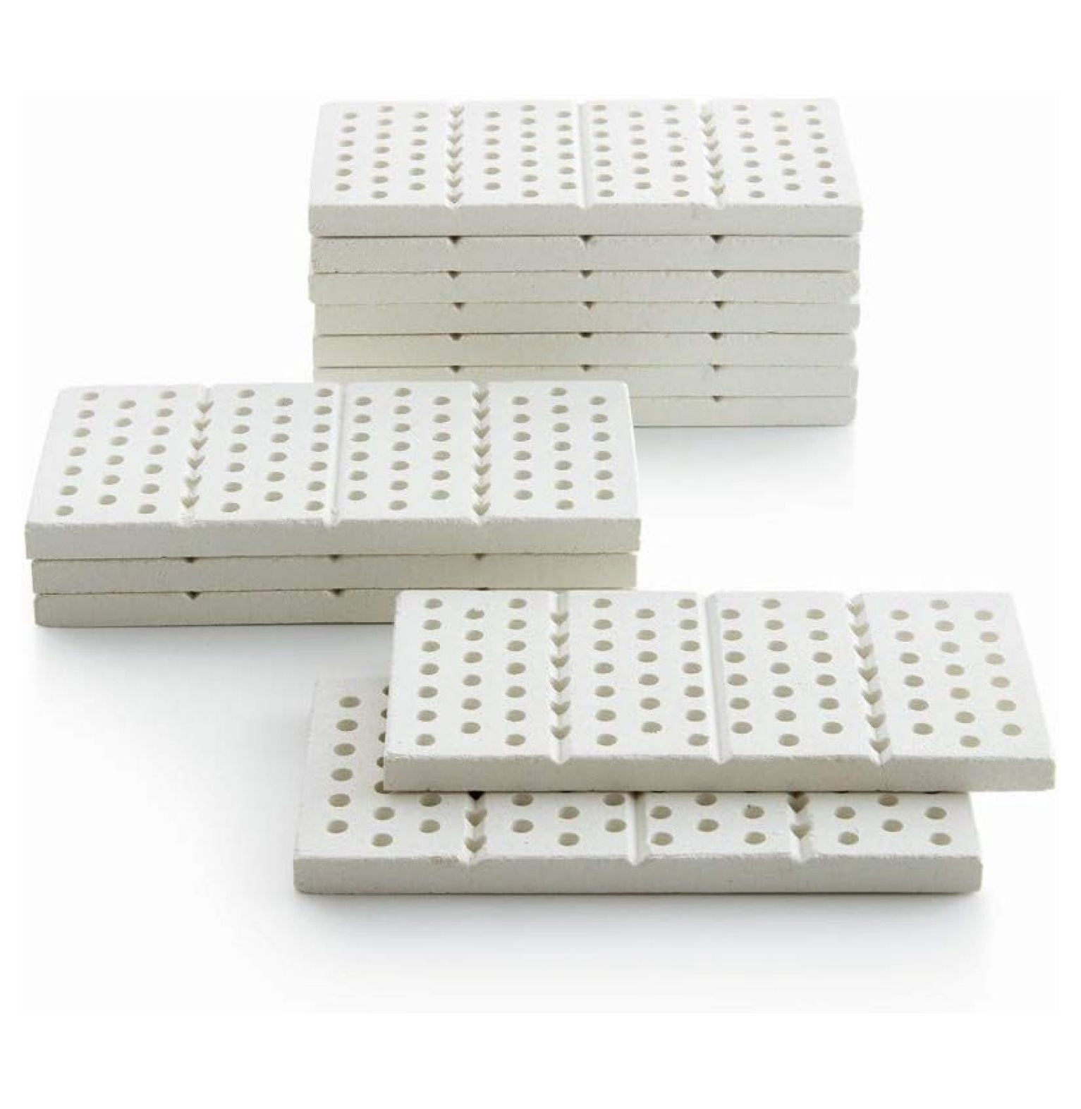 Ceramic Grill Tile Kit Upgrade to Radiant Heat Compatible with Any Gas ...