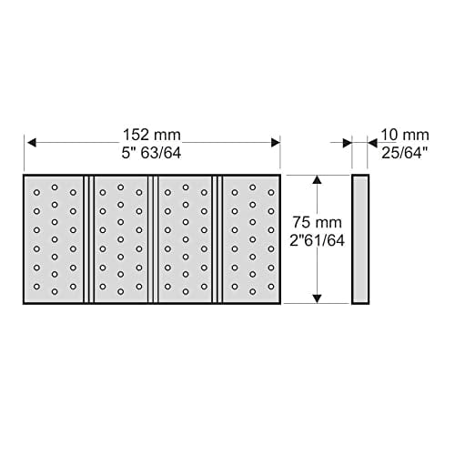 Ceramic Grill Tiles by BBQ King, 15 Universal Grilling Tiles, 270 ...