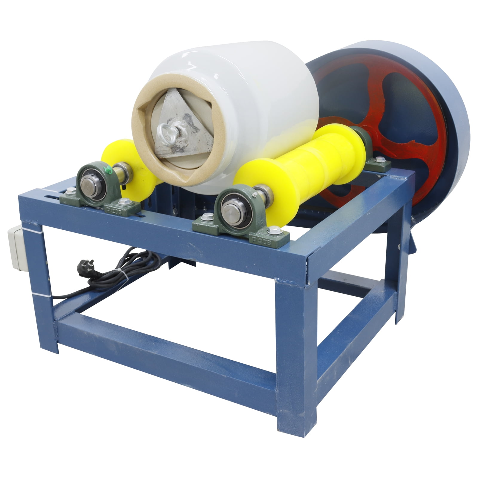 Ceramic Grinder Lab Ceramic Ball Mill Machine 220V with 10L Ceramic Jar ...
