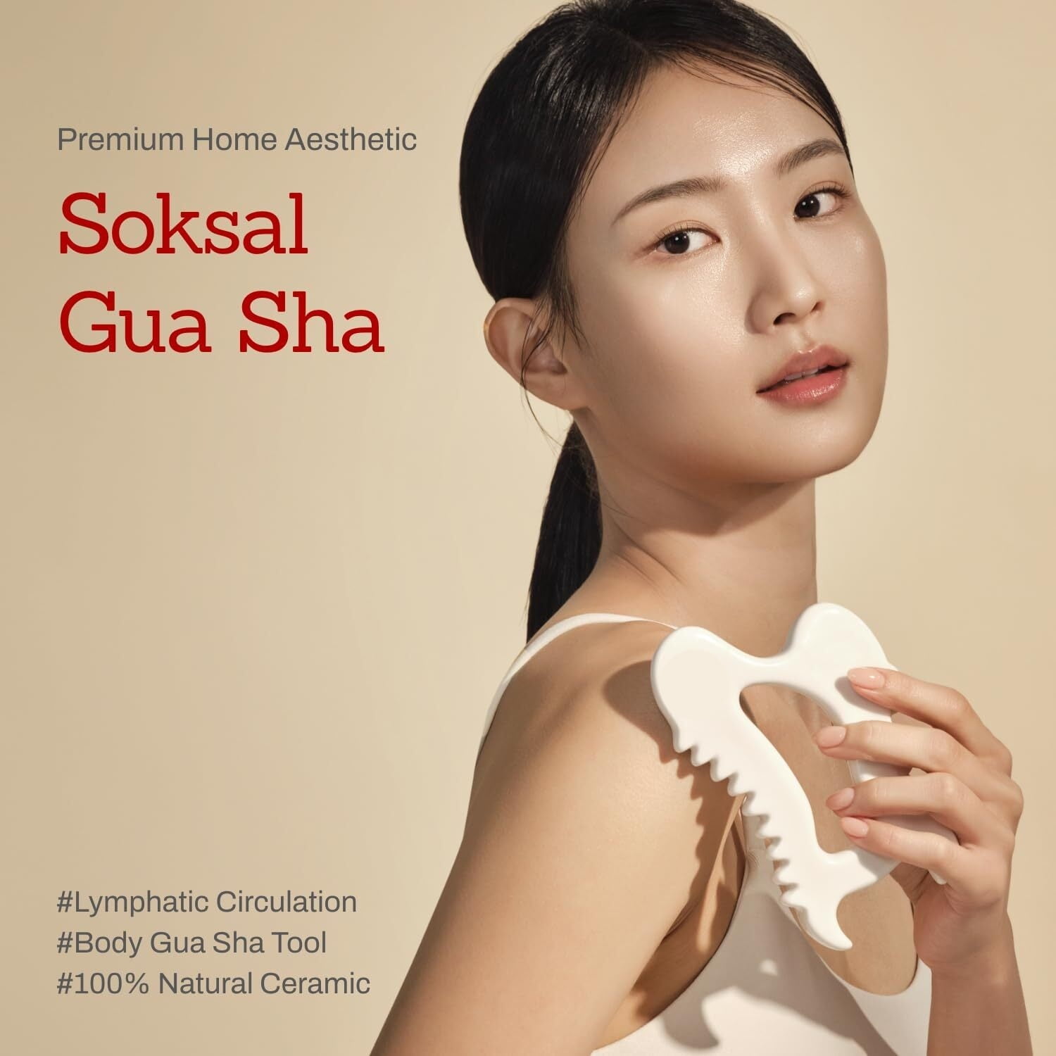 Ceramic Gua Sha,Body Massage Tool, Korean Body Guasha, Guasha Board ...