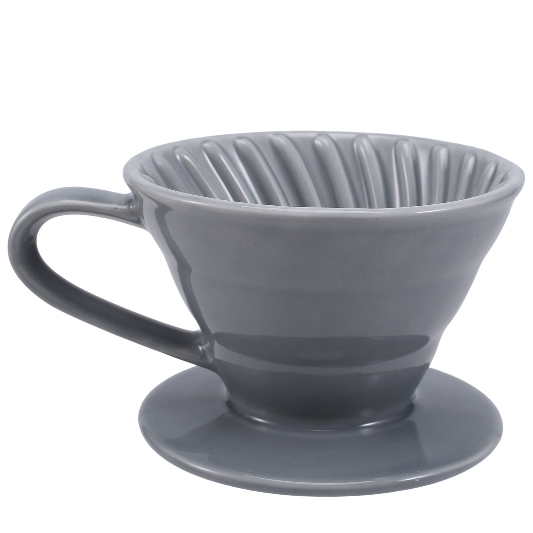 Ceramic Hand Brew Coffee Filter Cup Conical Dripper Kit Household ...
