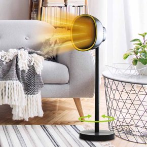 Desk Fan Heater Combo