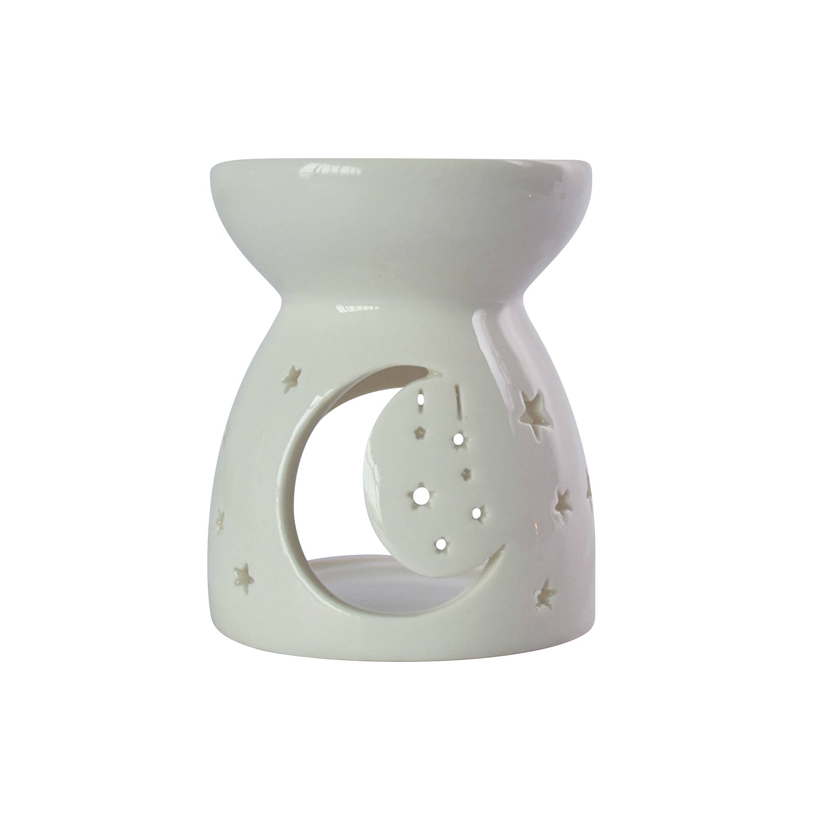 (Ceramic Hollow Essence Furnace F)-Ceramic Tea Light Candle Holder Oil ...