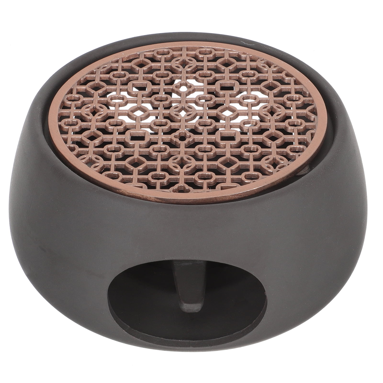 Ceramic Hollow Teapot Warmer Stove Kettle One Candle Warming Stand ...