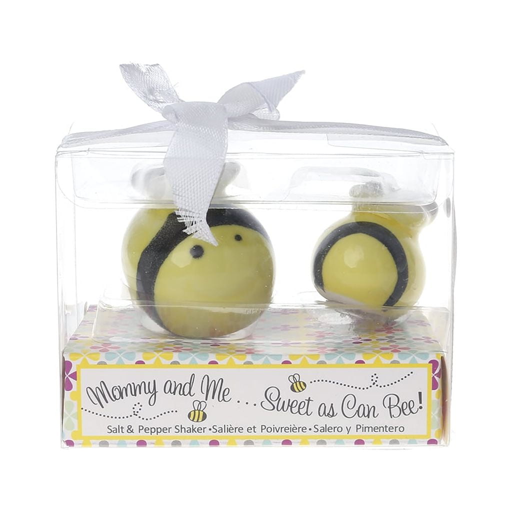 Ceramic Honeybee Seasoning Cans Salt Pepper Shakers Container Wedding ...