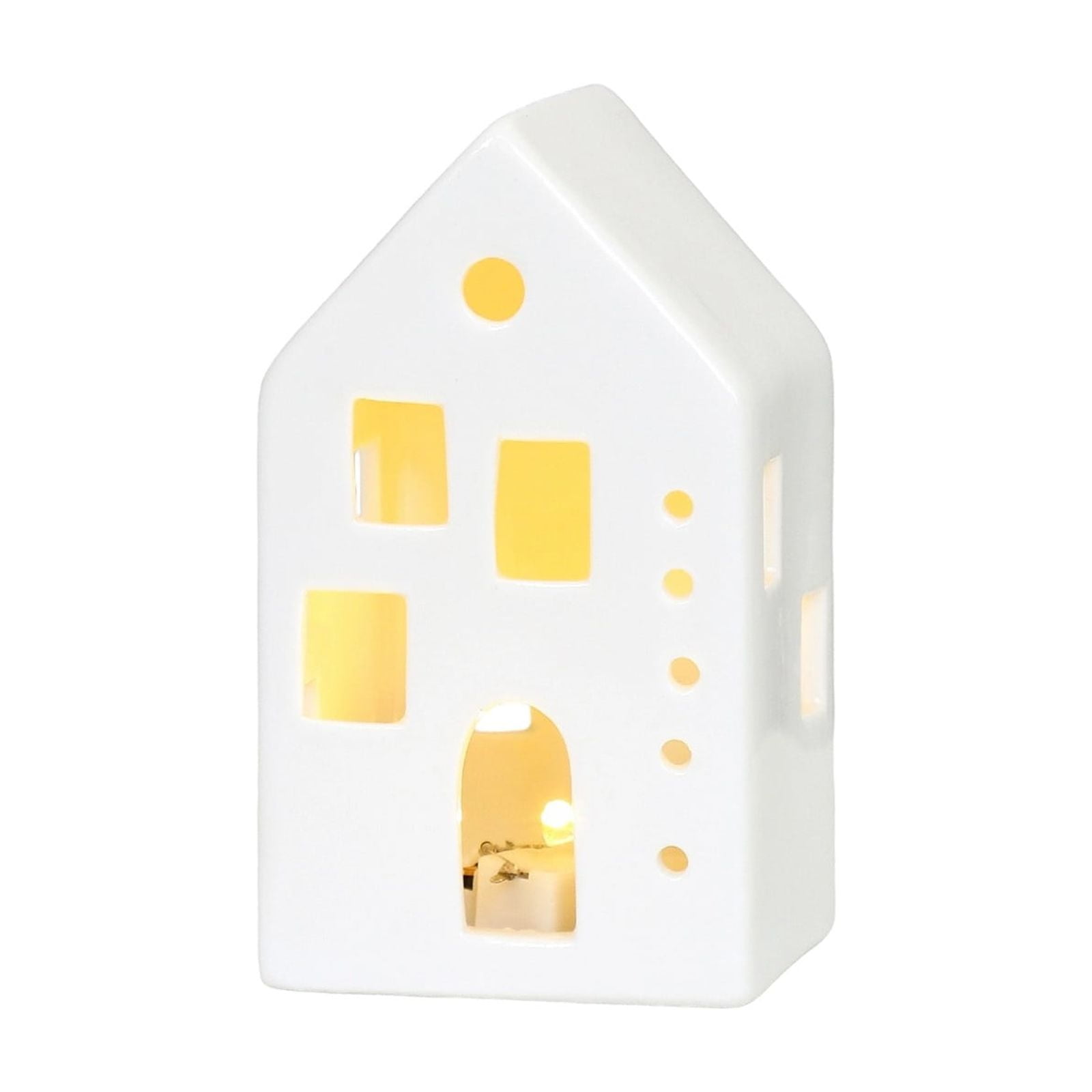 Ceramic House Crafts,White Ceramic Christmas Village Houses Christmas ...