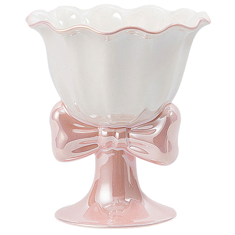 Ceramic Ice Cream Footed Dessert Bowl Cup for Ice Cream Milk Yogurt ...