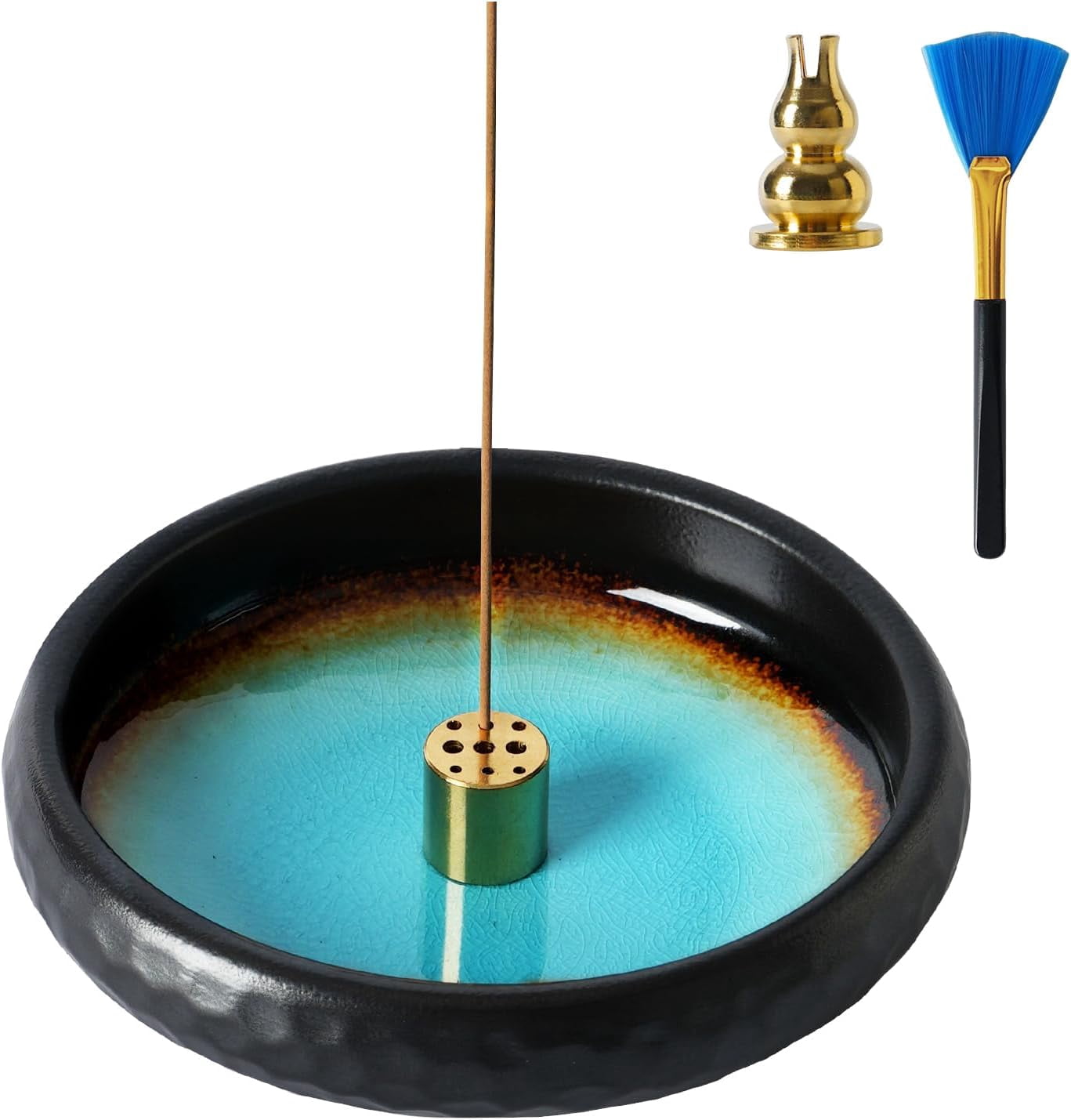 Ceramic Incense Burner,Handmade Incense Stick Incense Burner Reflux ...