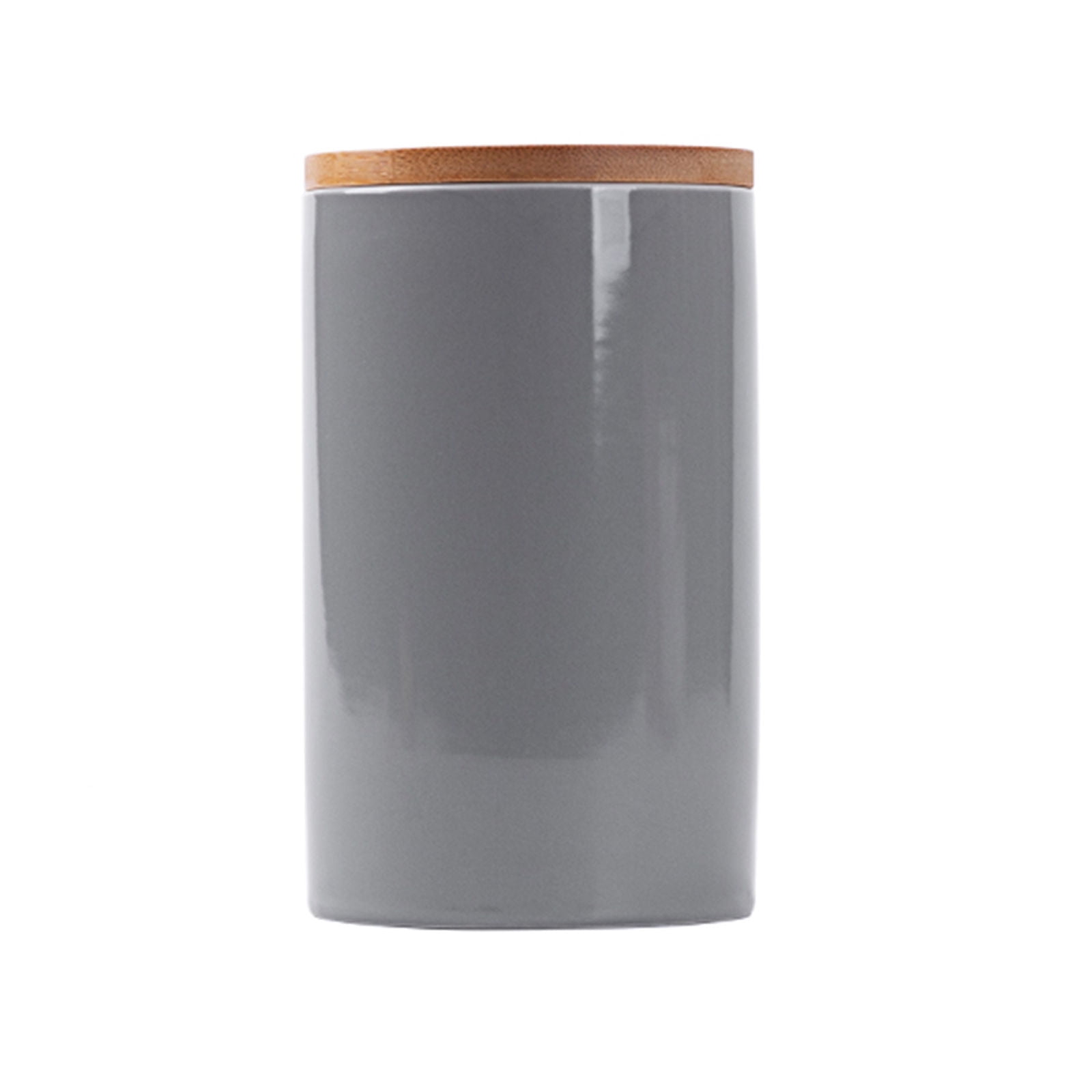 Ceramic Jar With Lid, Kitchen Canisters Ceramic Food Storage Jar With ...