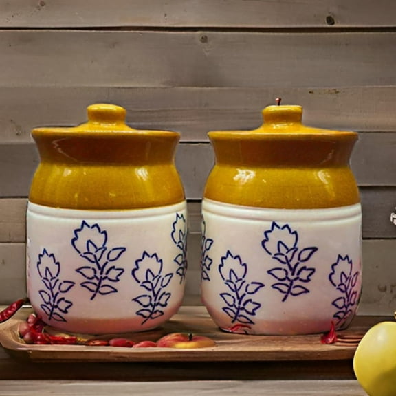 Ceramic And Pottery Storage Jars