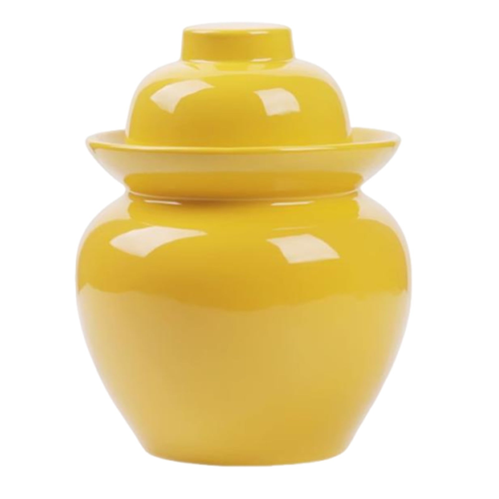 Ceramic Kimchi Jar for Pickles, Traditional Chinese Retro Porcelain ...