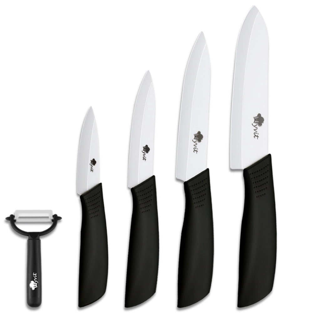 Akatsuki Ceramic Knives Complete Kitchen Unit,3 4 5 6inch Chef Knife ...