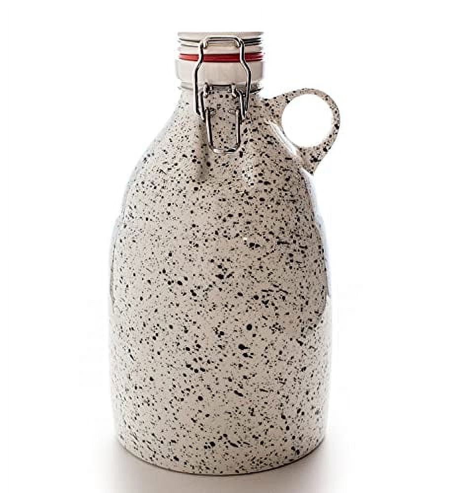 Ceramic Kombucha or Beer Growler Jug for Bottling Home Brewing Beer ...