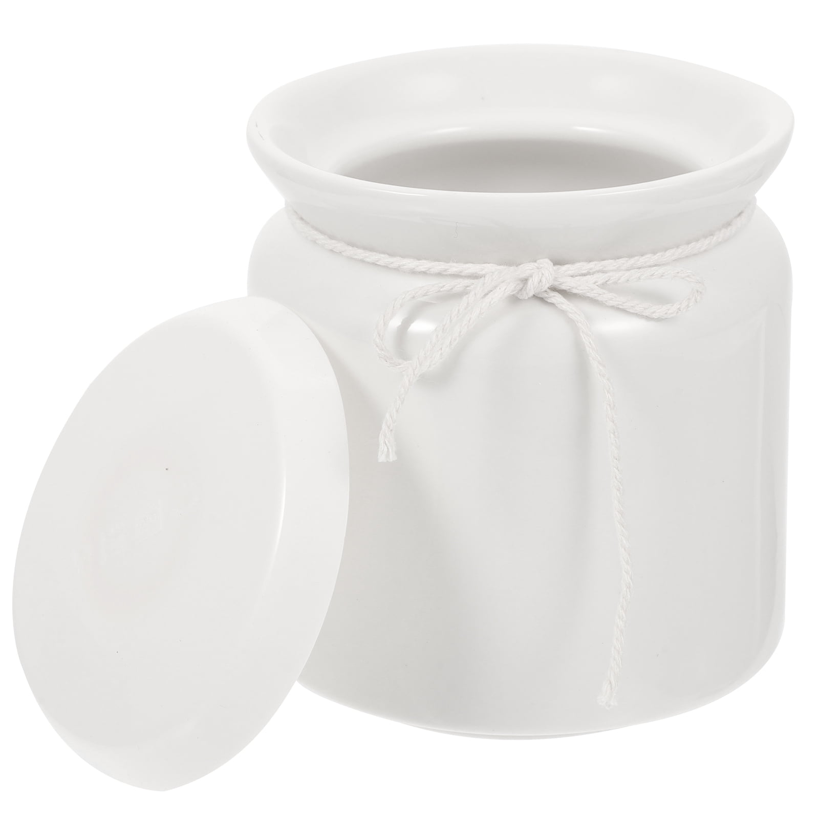 Raindrops White Ceramic Seasoning Jar for Storage Use Ideal for Kitchen ...