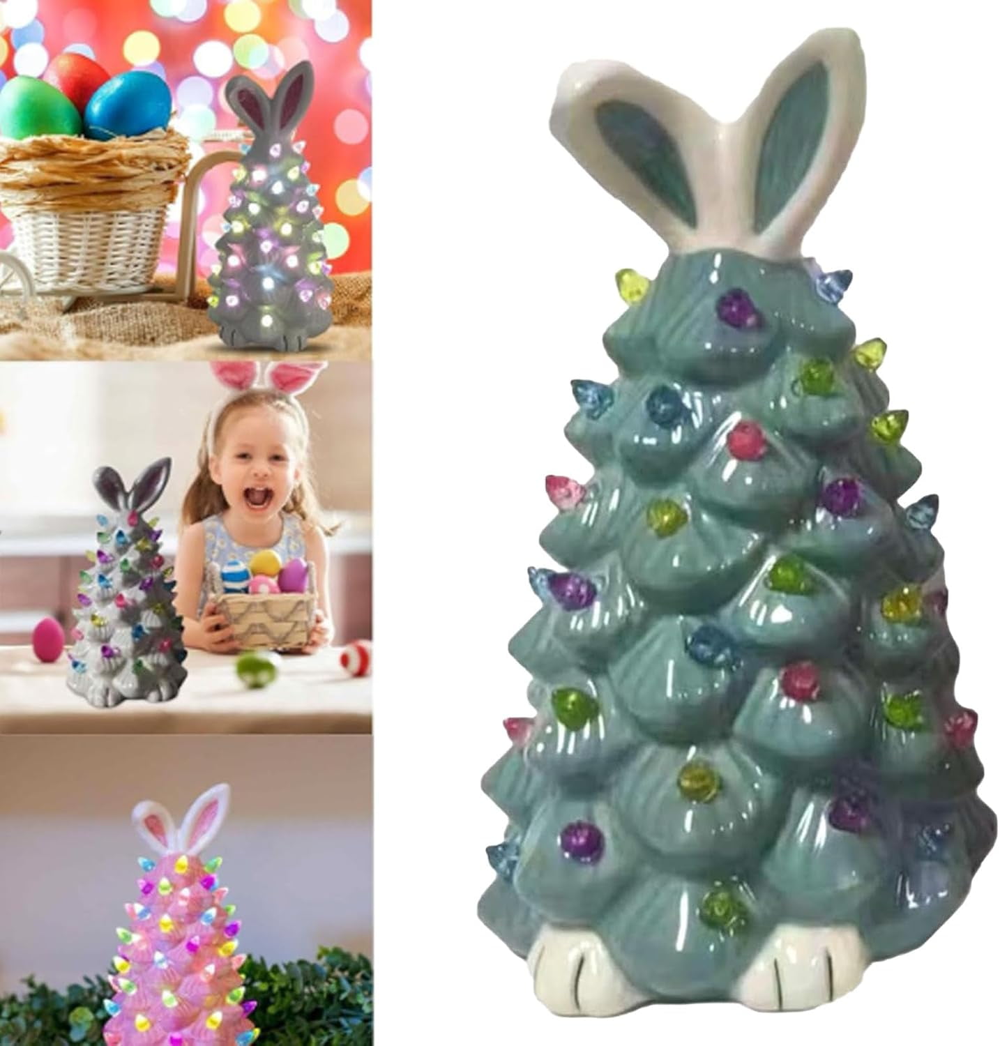 Ceramic Light up Easter Tree, Easter Ceramic Tree, Light up Ceramic ...