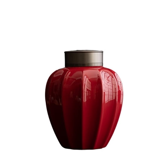 Ceramic Loose Tea Storage Jar With Double Sealed Lid Beautiful Tea ...
