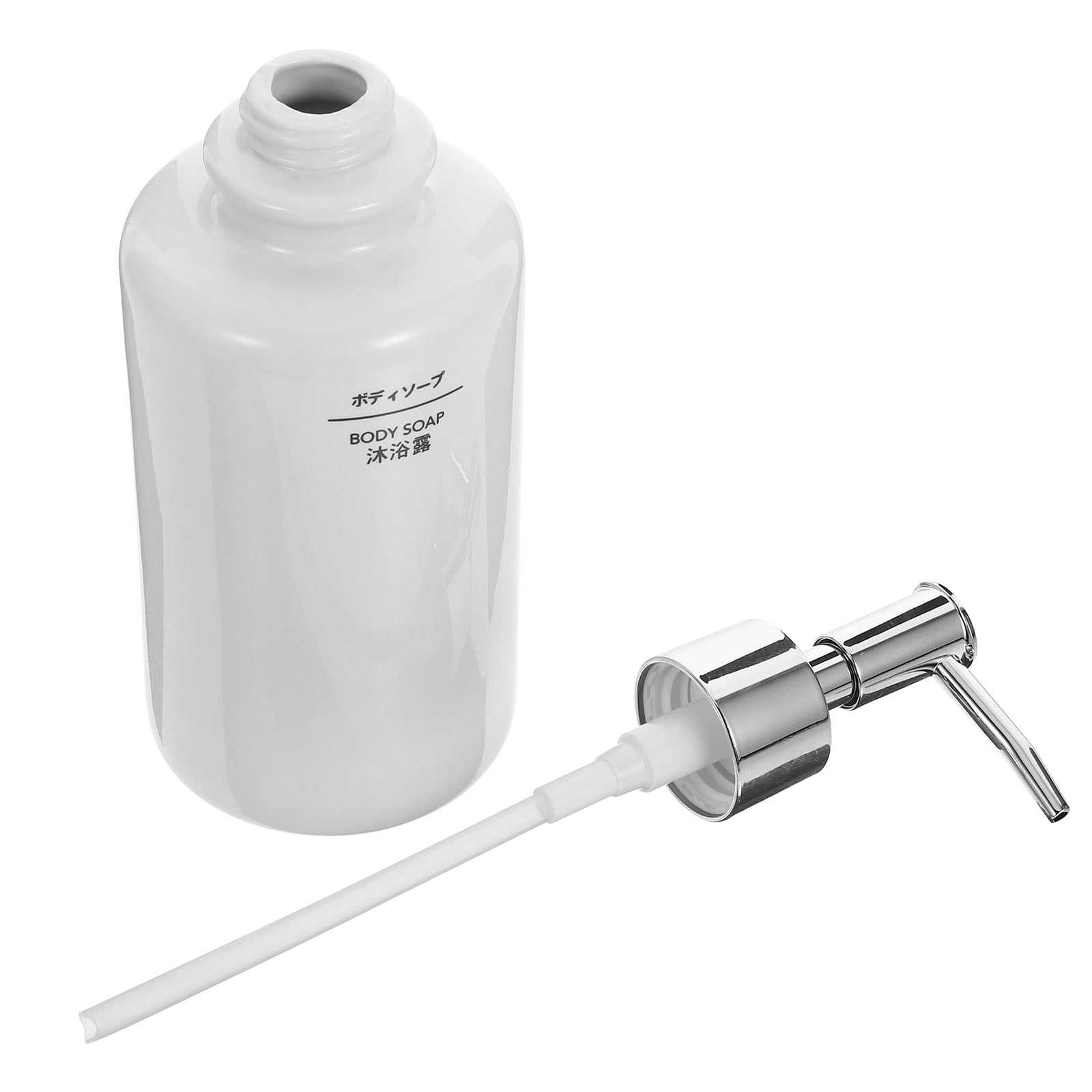 Ceramic Lotion Bottle Press Type Shampoo Dispenser Ceramics Pp Hand ...