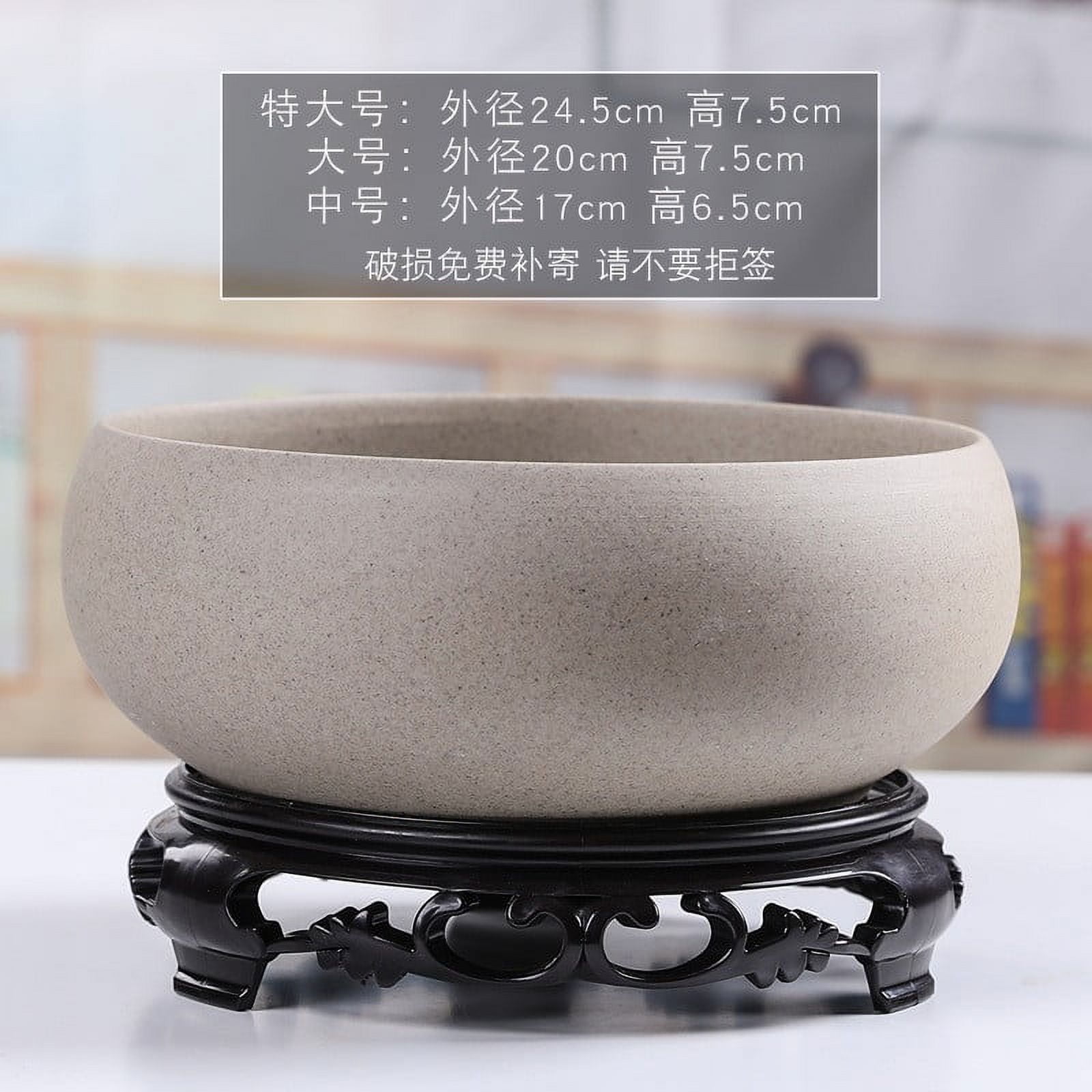 Ceramic Lotus Bowl Planter, Lotus Bowls for Planting in Water Indoors ...