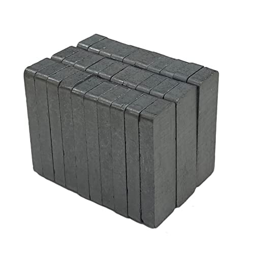 Ceramic Magnets 1 3/5" x 1/2" x 1/5" Rectangular Magnets Heavy Duty ...
