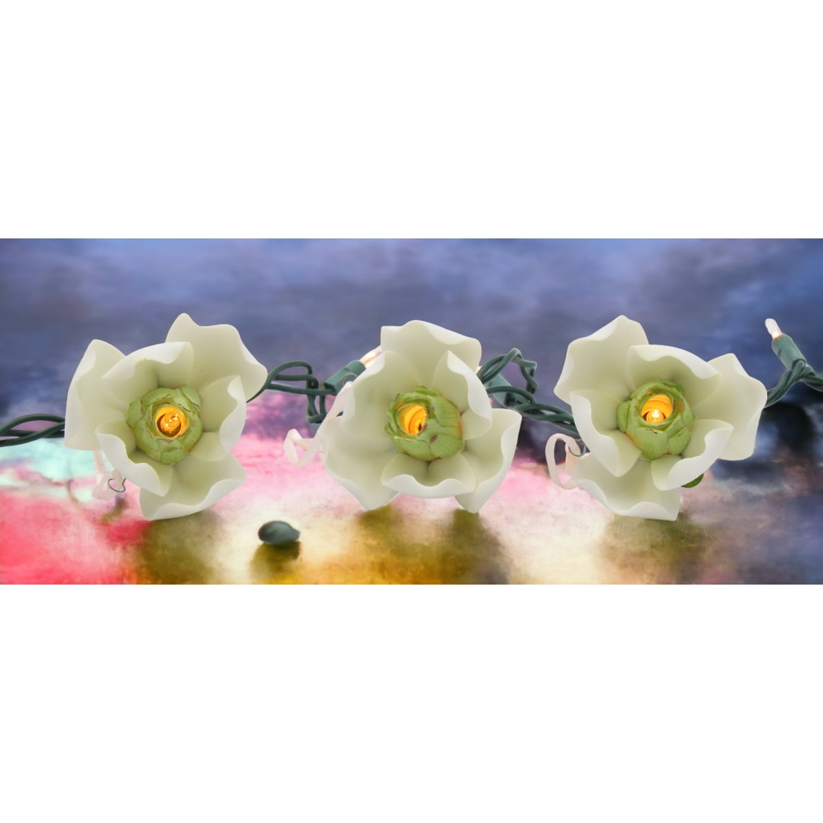 Ceramic Magnolia Flower Light Covers Set of 3 for Her - Walmart.com