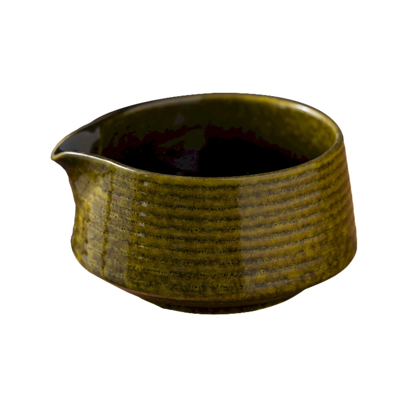 Ceramic Matcha Bowl，Matcha Bowl with Spout Handmade 500 Ml Traditional ...