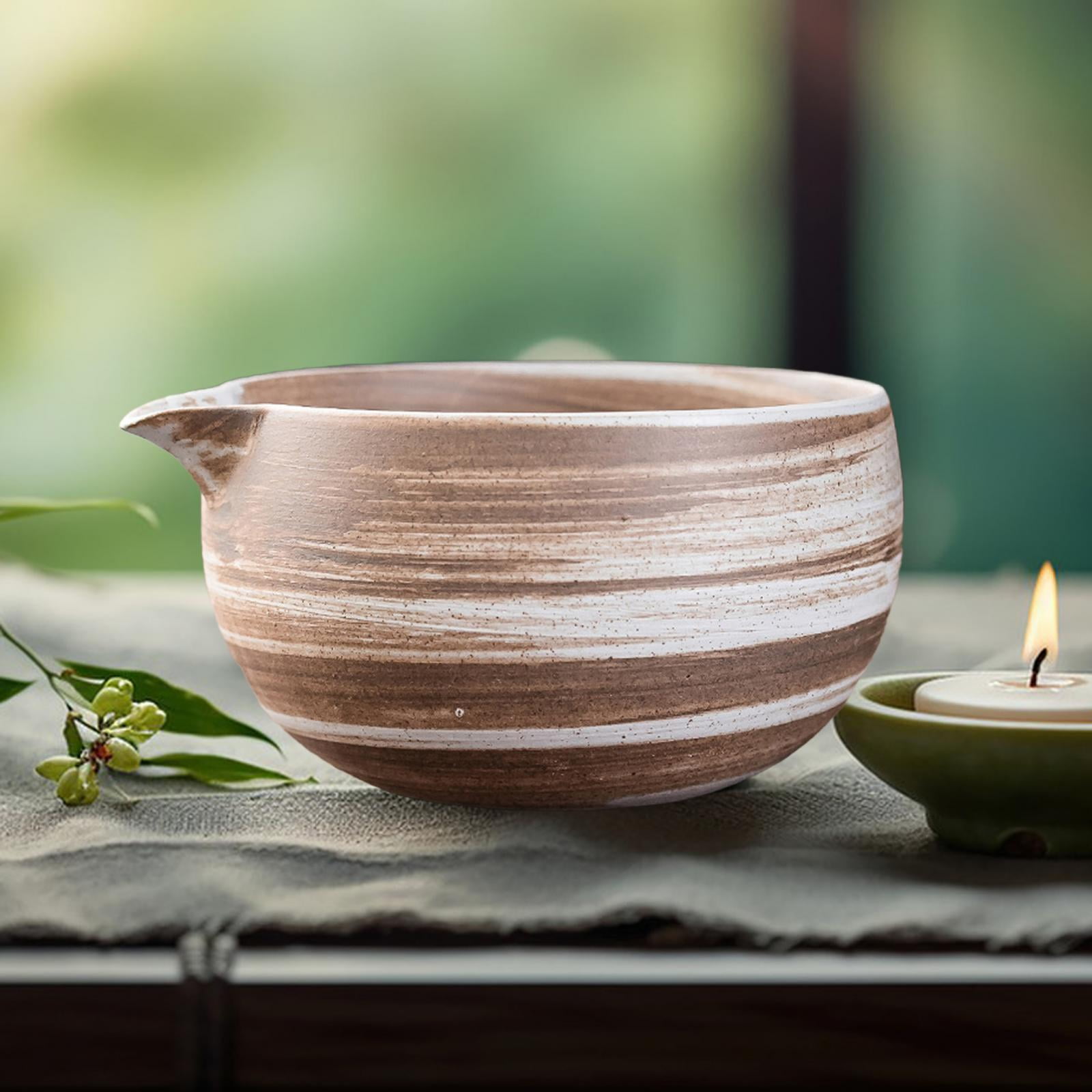 Ceramic Matcha Bowl Porcelain Matcha Mixing Bowl 600ml Matcha Bowl for ...