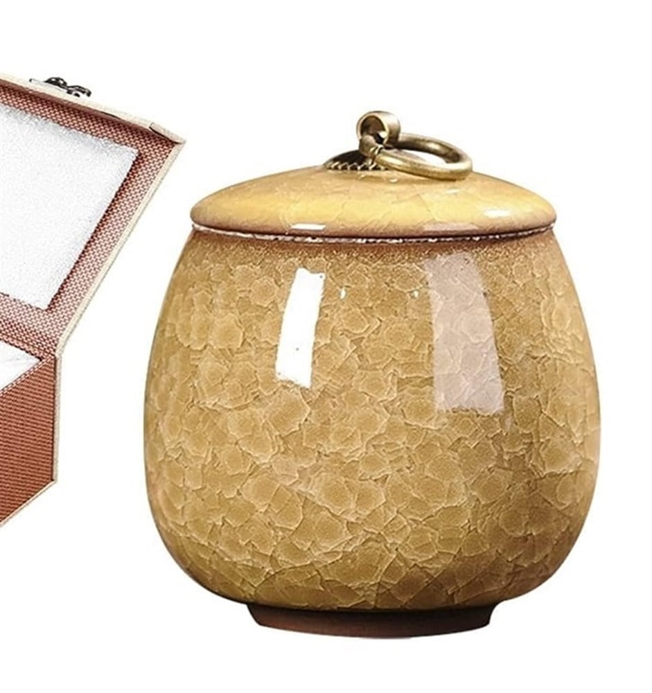 Ceramic Memorial Keepsake Urns,Small Urns For Human Ashes, Hold 5.5 ...