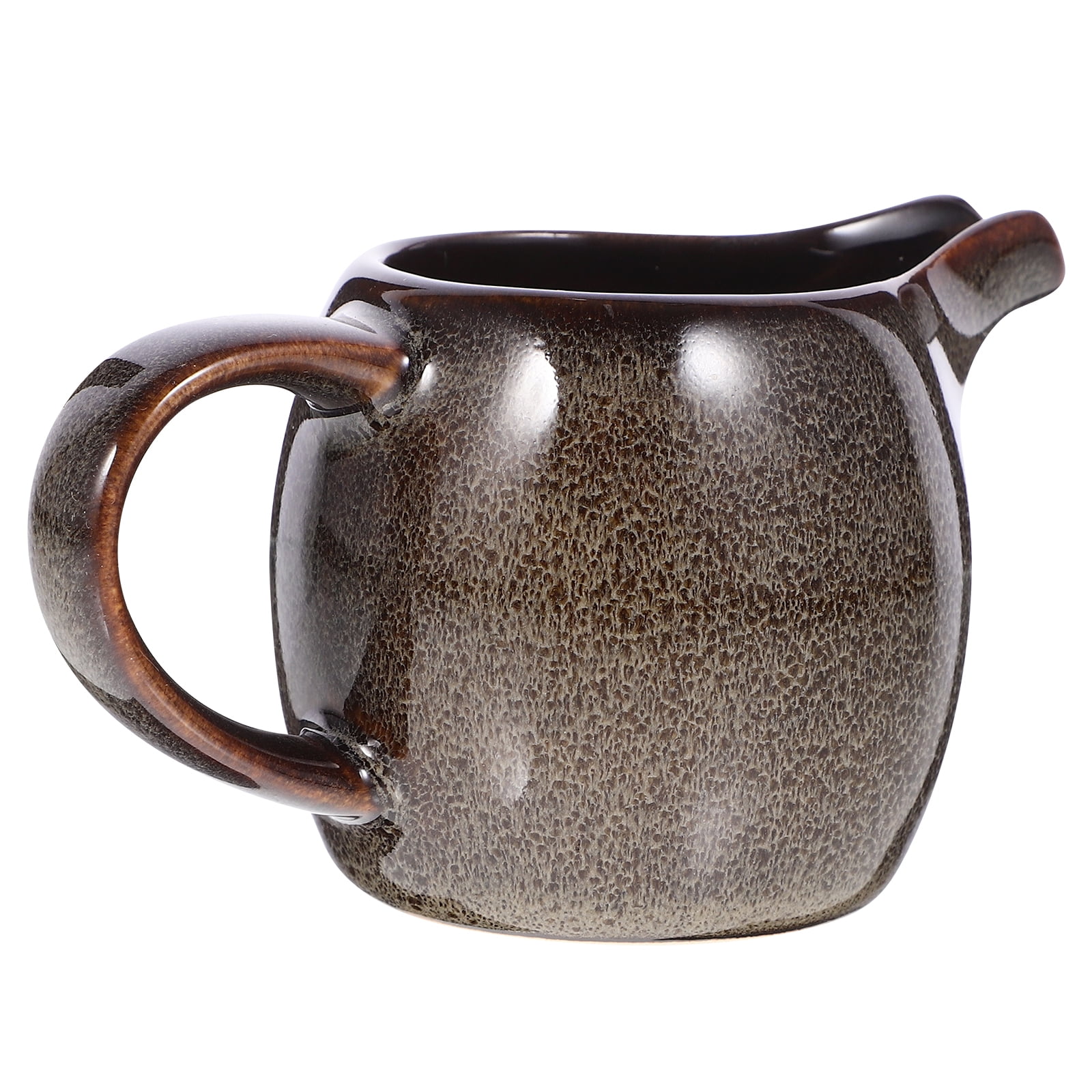 Ceramic Milk Cup Syrup Dispenser Kettle Gravy Serving Pitcher Sauce ...