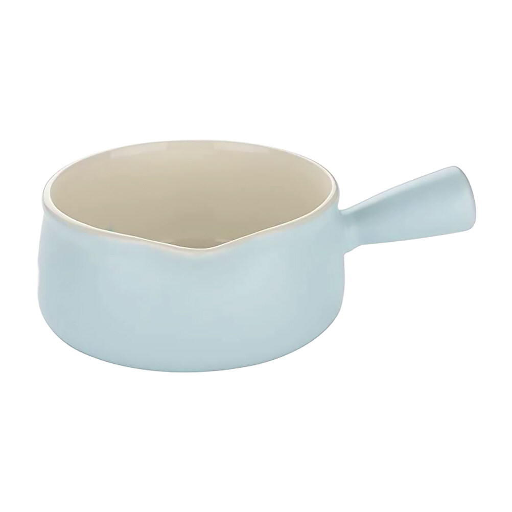 HOKARUA Ceramic Milk Pot Breakfast Milk Pot Butter Warmer Non-stick ...