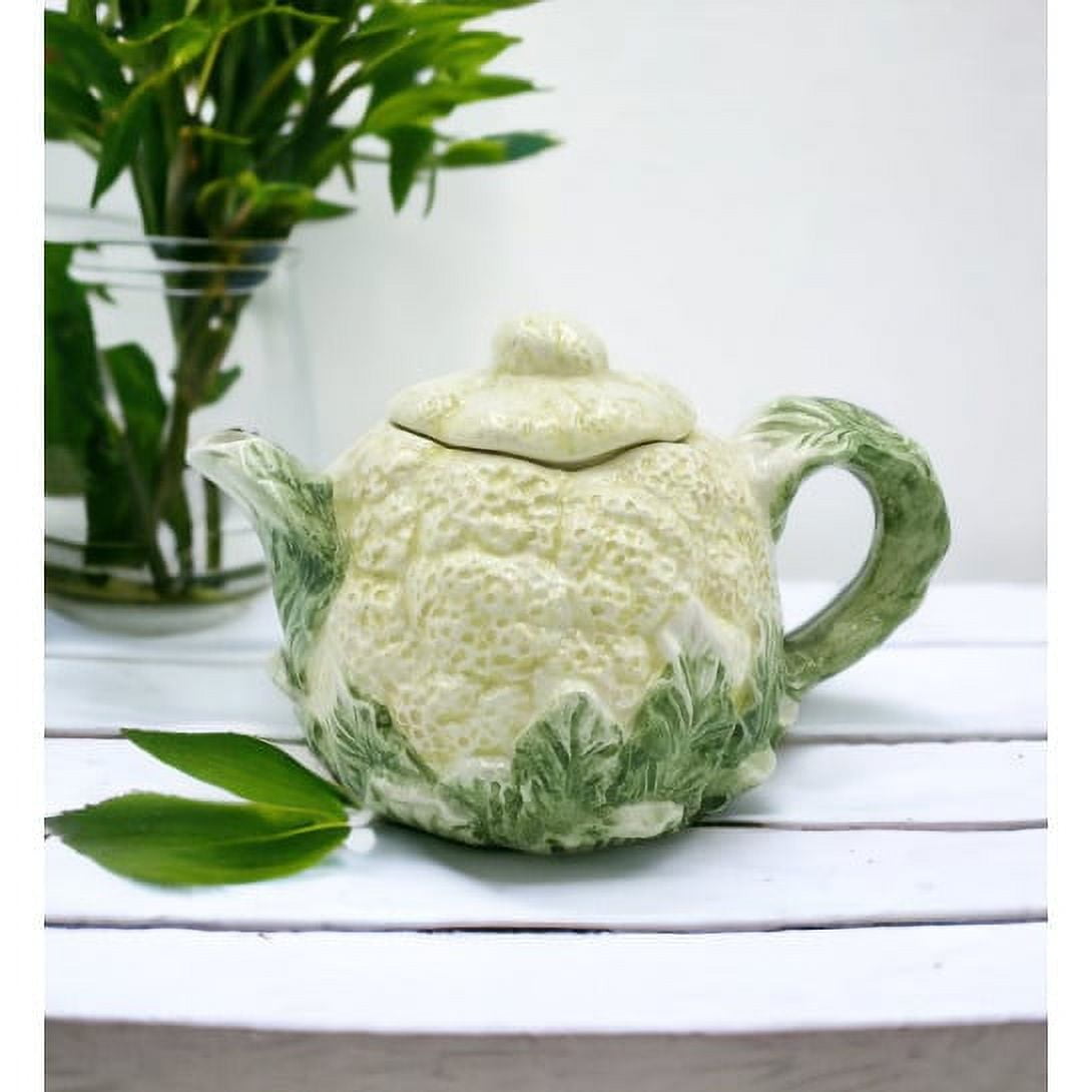 Ceramic Mini Cauliflower Teapot 2 1/4" Tea Party - Walmart.com