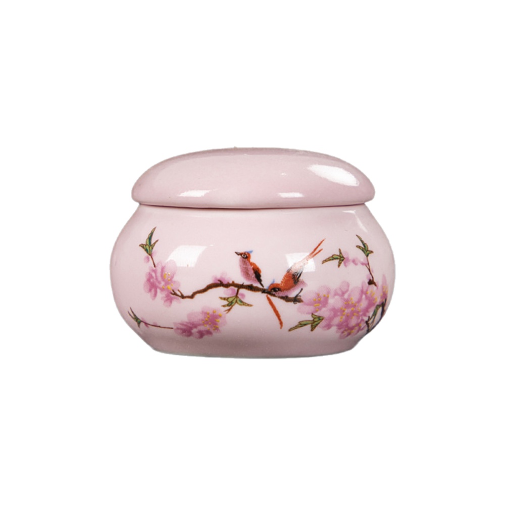 Ceramic Mini Small Tea Jar Rouge Lipstick Jar Sealed Small Medicine Jar ...