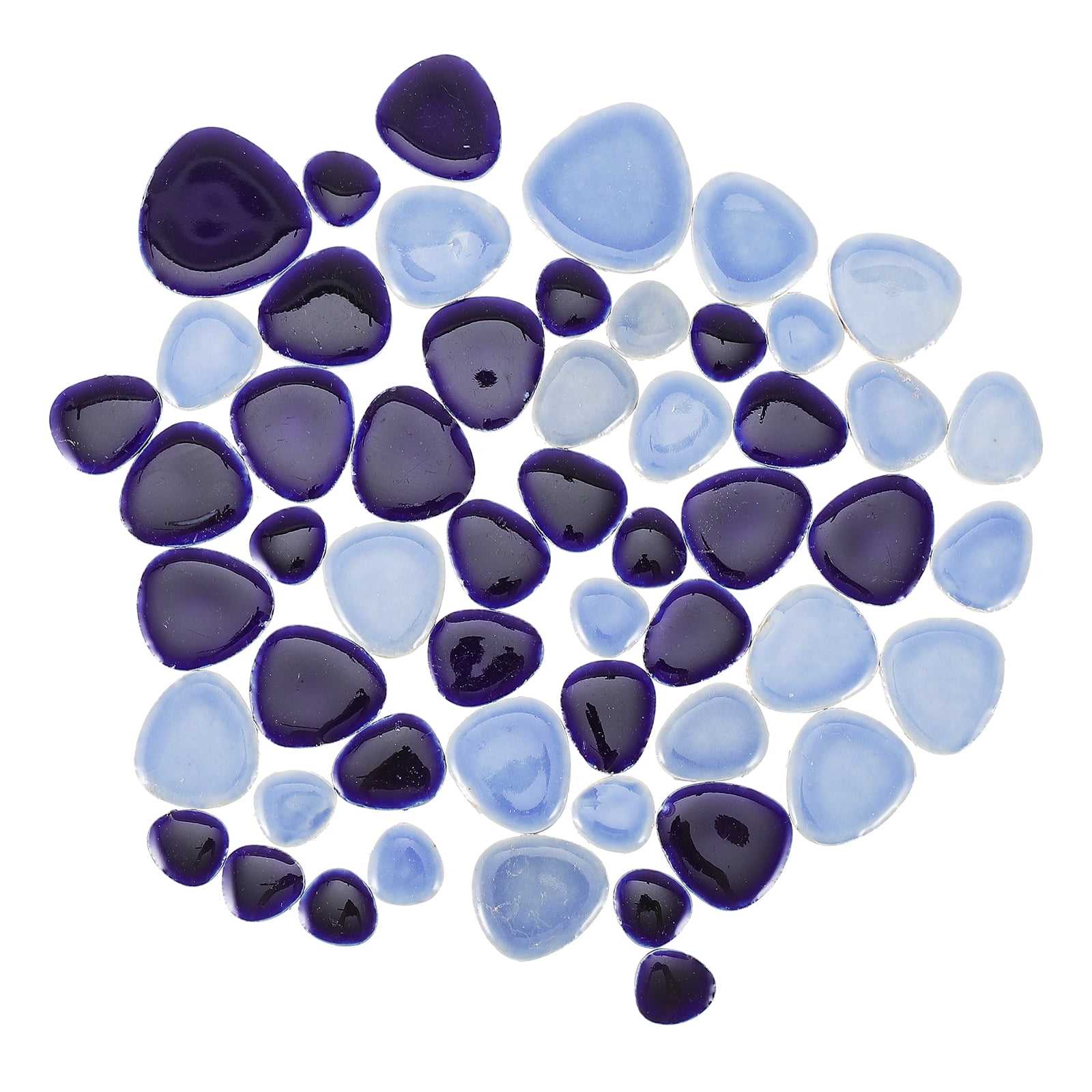 Ceramic Mosaic Decor Tiles Pebble Stones Making Material DIY Assemble ...