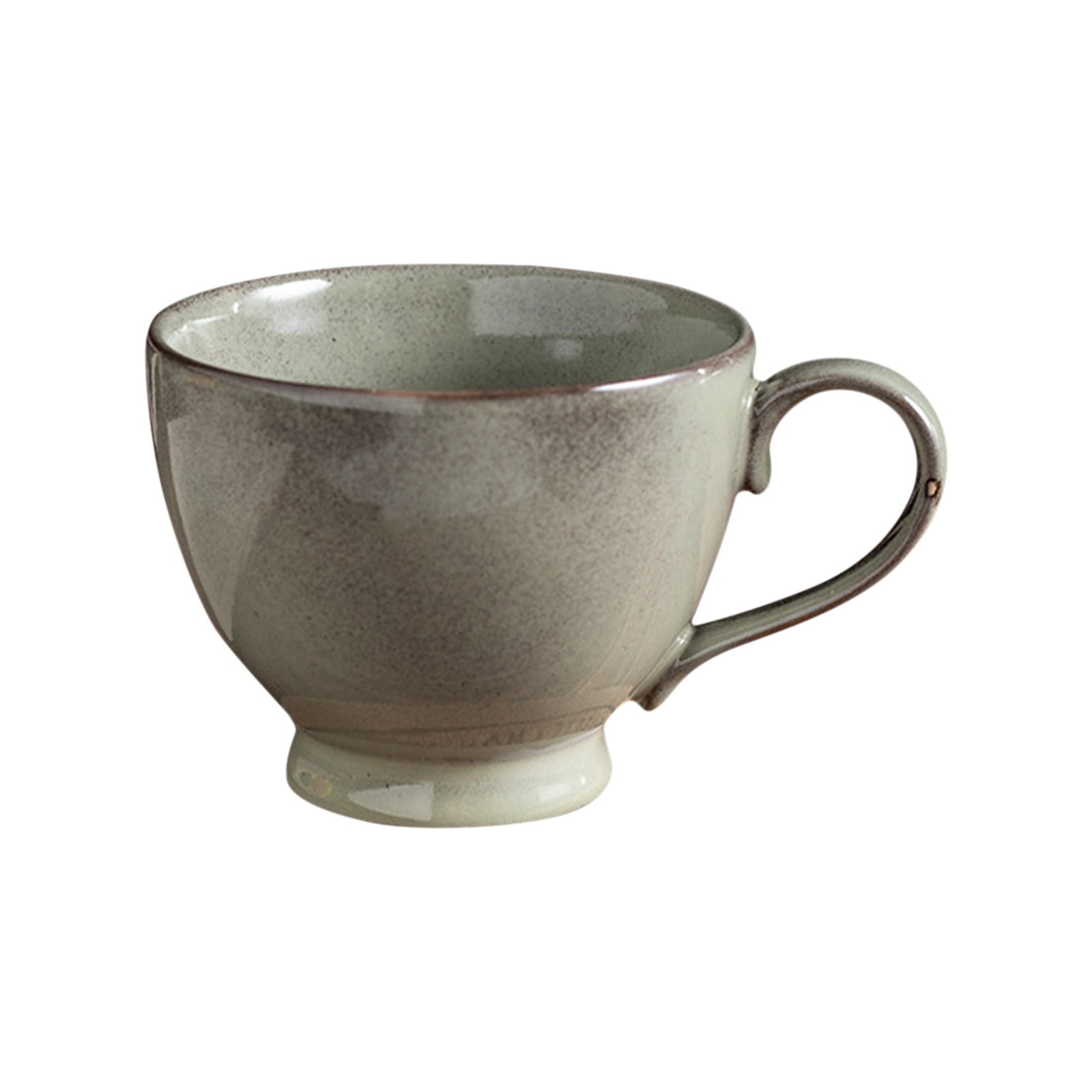 Ceramic Mug Ea， Ceramic Coffee Mugs (Handmade 1Pcs) Large Tea Cups with ...