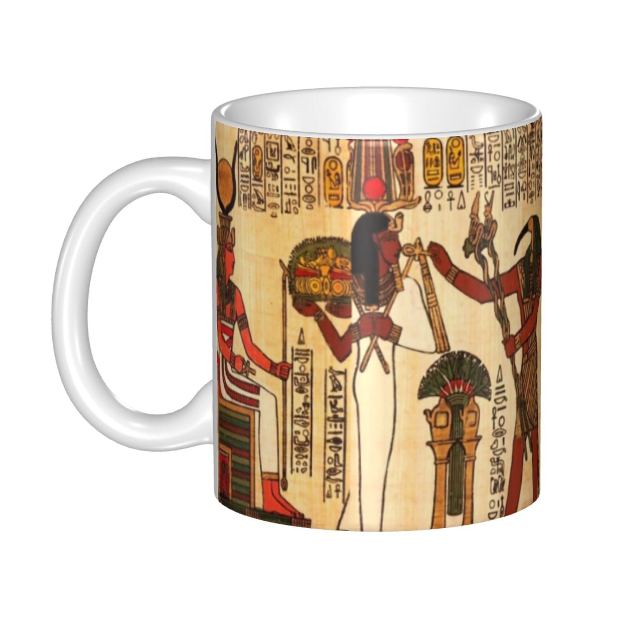 Ceramic Mug Funny Coffee Milk Tea Mug Cup Ancient Egypt Mythology ...